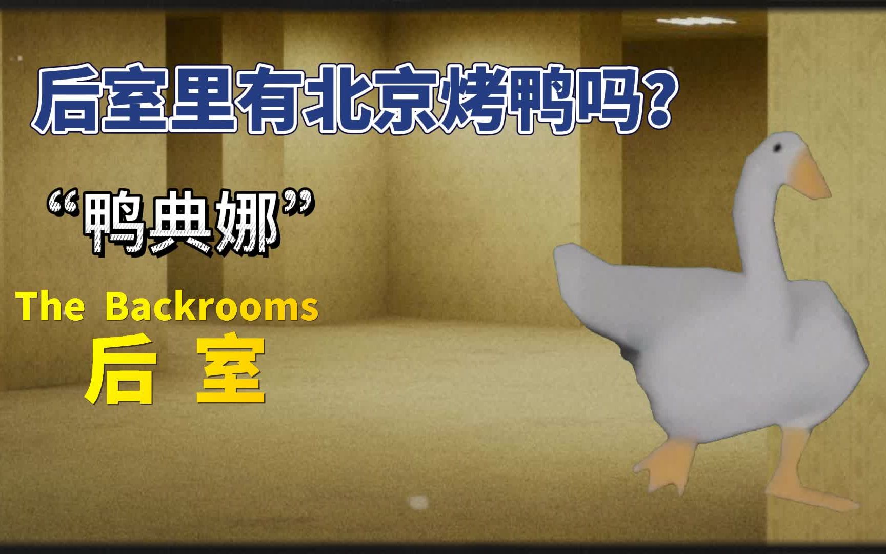 后室的鸭子,好吃吗? 实体鸭典娜