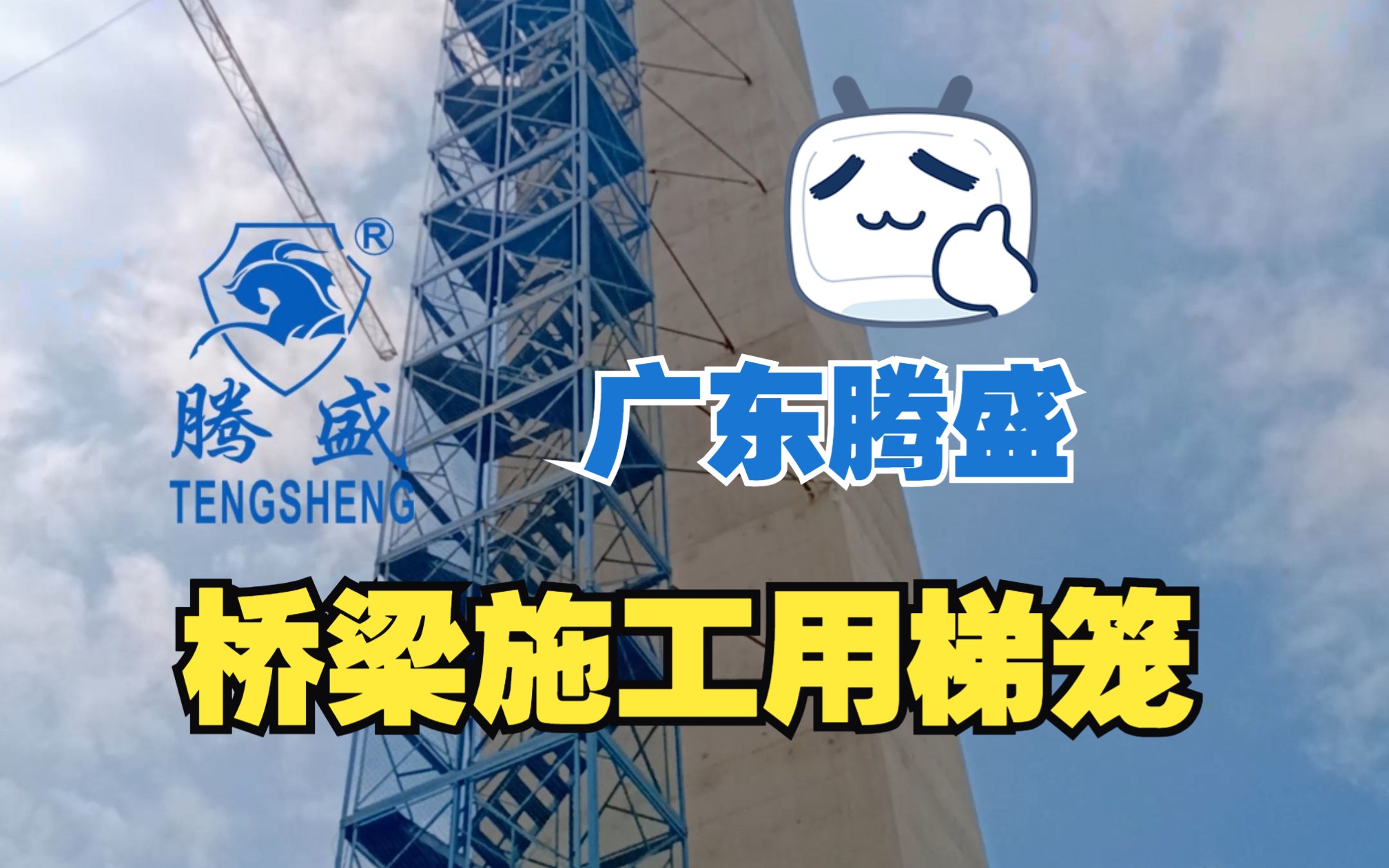 ...工程施工中的安全通道产品,也称安全梯笼,可搭配施工作业平台使用,...