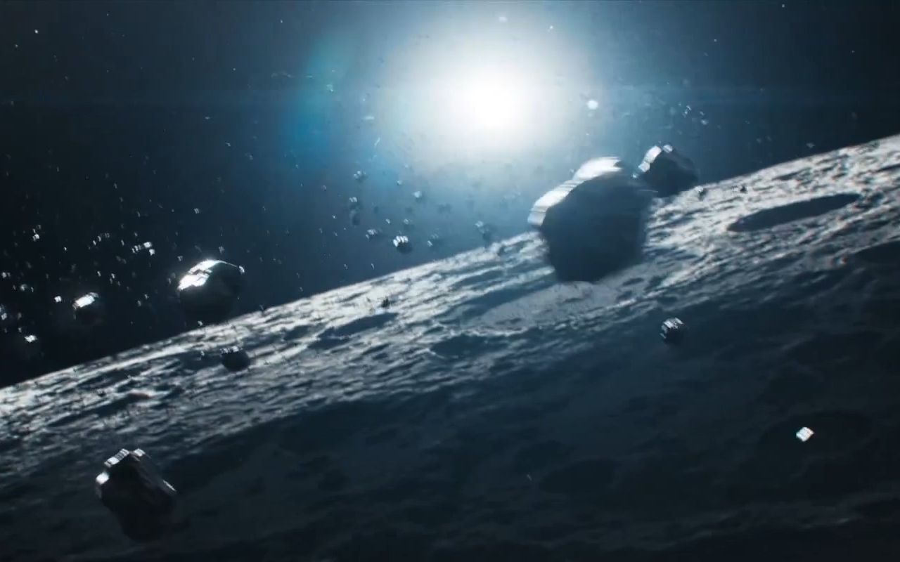 独行月球 小行星撞击月球,摧毁月球基地