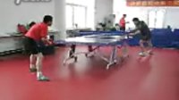 横拍563生胶vs直拍正胶1