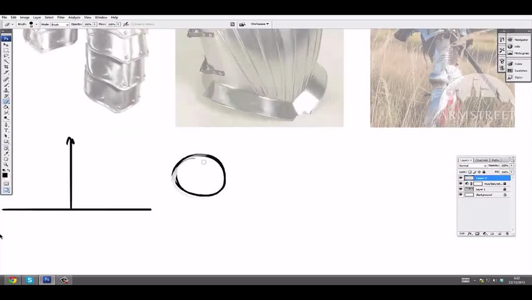 【fufu搬运】photoshop的金属质感刻画步骤