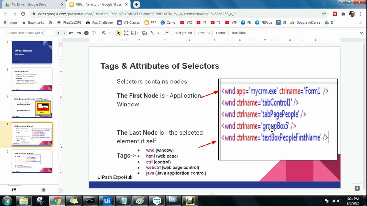 【RPA之家视频教程3】UiPath标签和选择器属性-YouTube