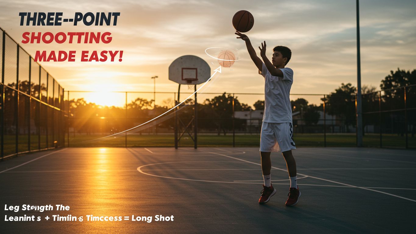 三分球不再短!学会正确发力,轻松投出远距离