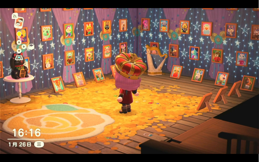 玩了动森22个月,能拿到多少小动物的照片