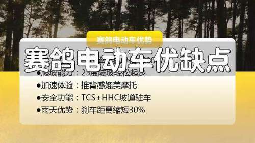 赛鸽电动车深度测评:这些优缺点让你买车不踩坑!