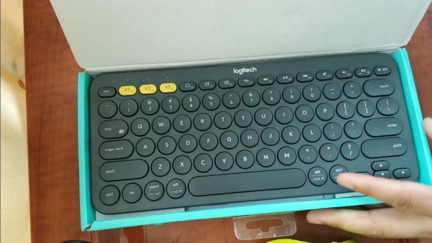 罗技K380多设备连接蓝牙键盘