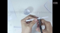 长征二号纸模型 中国运载火箭 制作过程教程