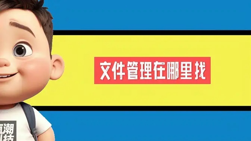 文件管理在哪里找