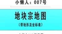 小懒人CAD插件:007-地块宗地图自动横坚图框带坐标表