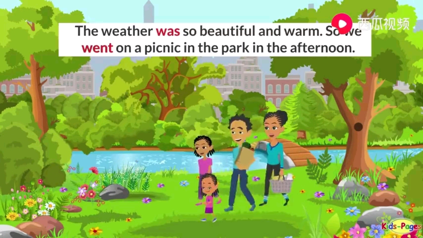 一般过去时动画