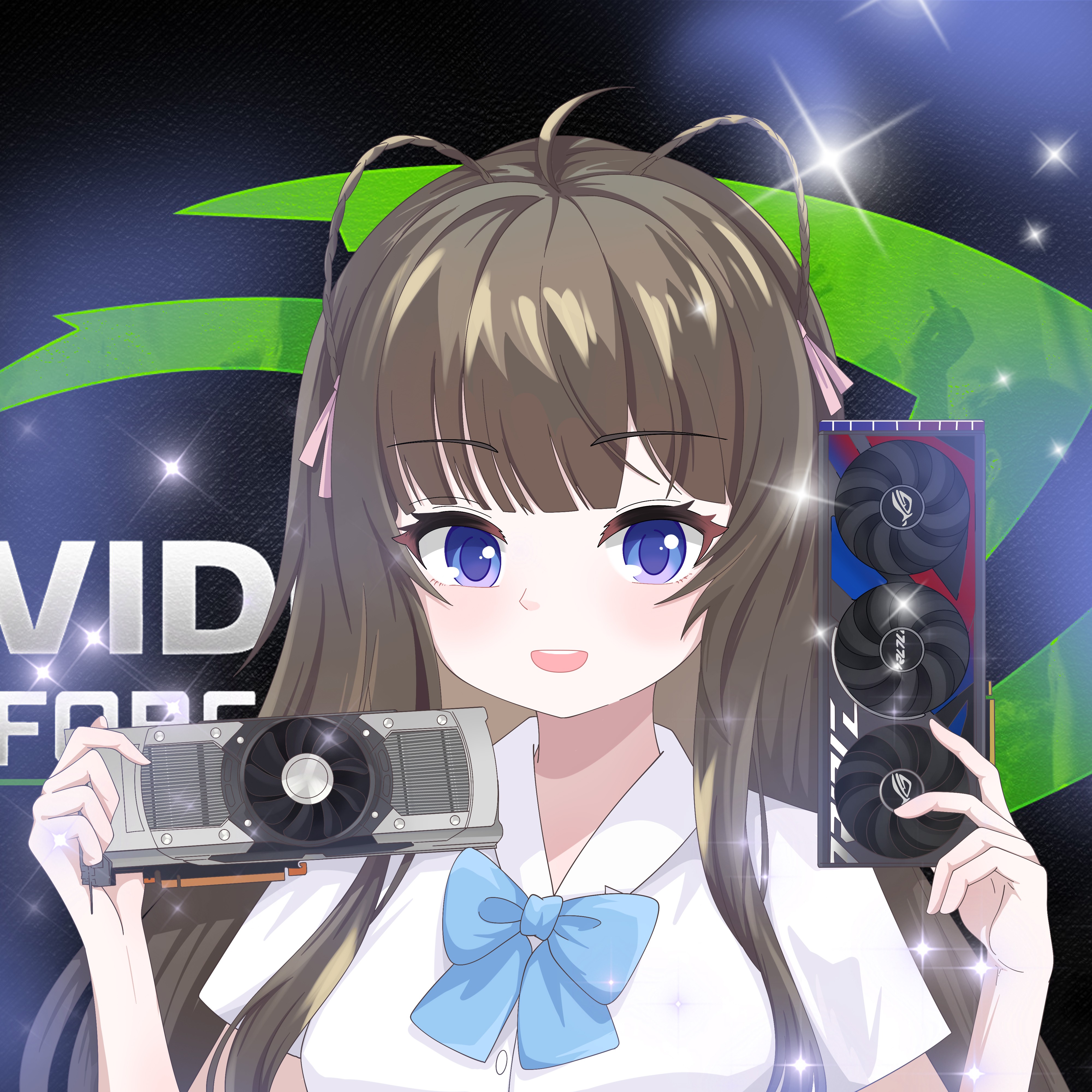 显卡少女楹楹子 