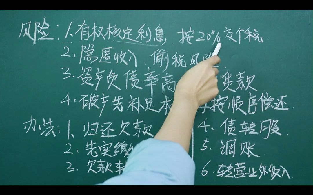 年底了,公司欠股东的钱没还,有没有风险