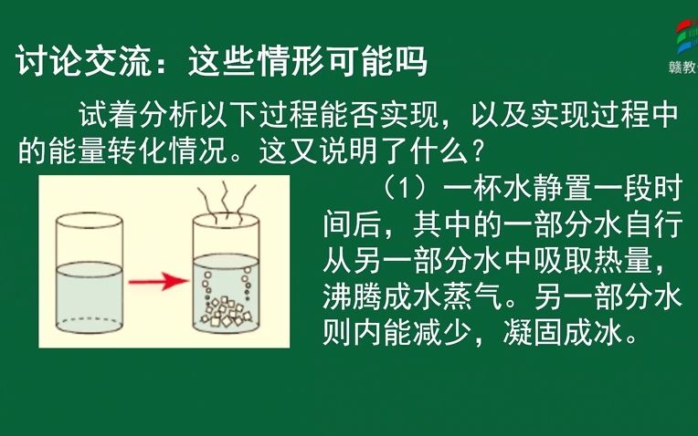 ...下册物理 第十一章 物理学与能源技术 2.能量转化的方向性和效率