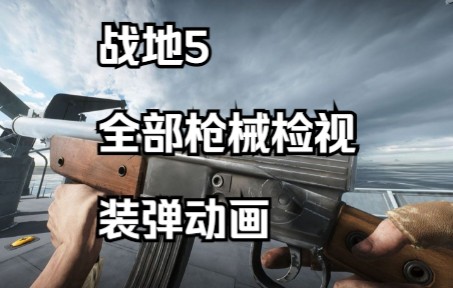 战地5/4K/全武器/检视/换弹