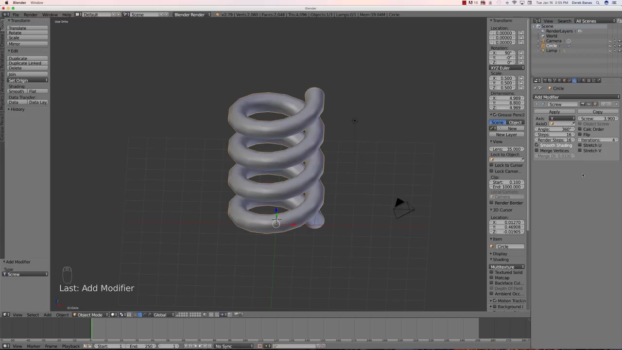 Blender Tutorial