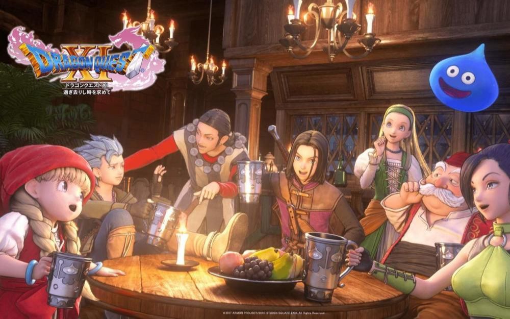 勇者斗恶龙11S寻觅逝去的时光DQ11S地摊式全支线全约奇村任务流程...