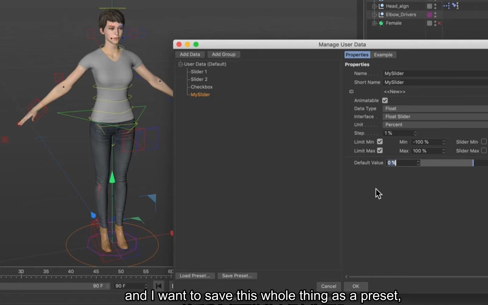 【C4D教程】C4D官方快速技巧精选70——自定义用户数据如何保存...