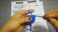 卡子手作 钩针编织针法篇 第5集 短针三针并一针M