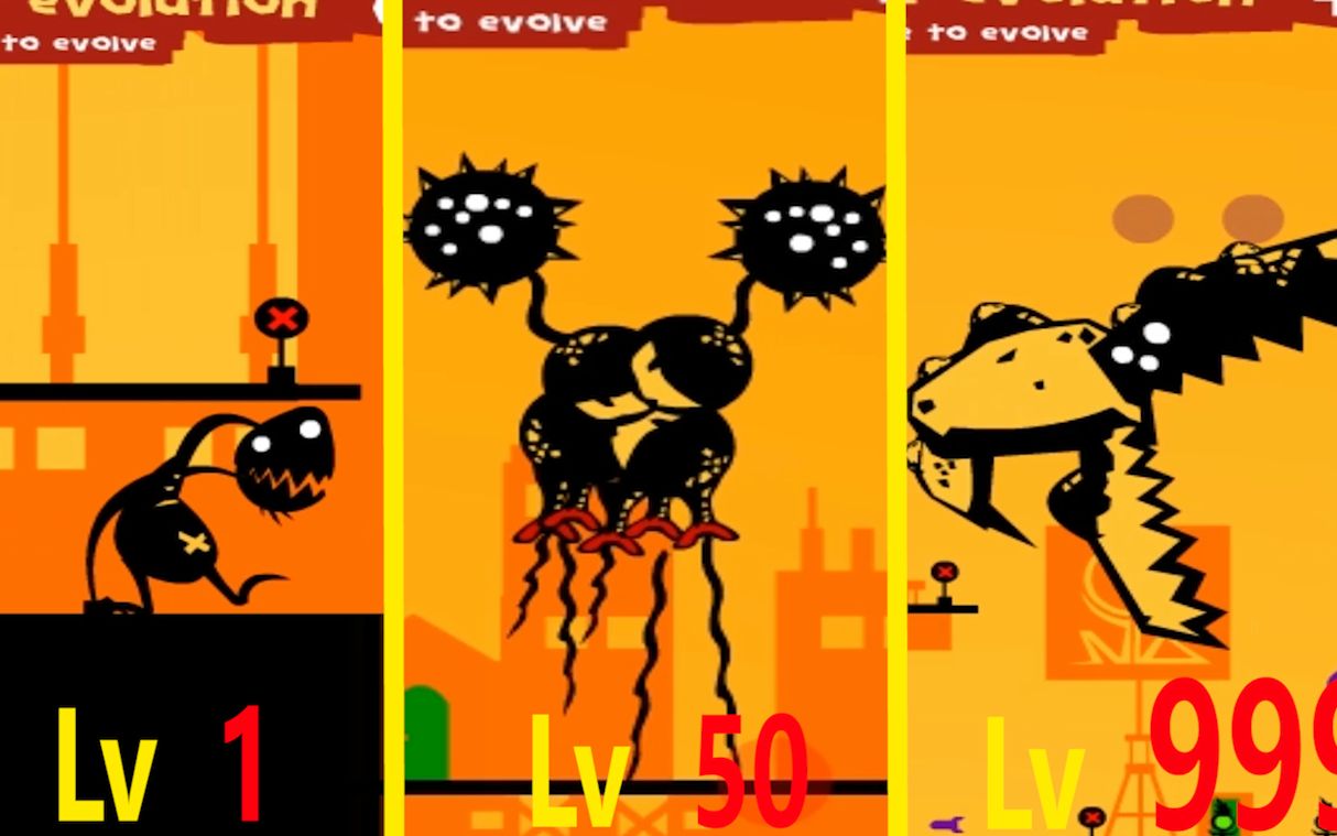 怪物进化模拟器:怪物慢慢成长变异,最后上天入地无所不能!