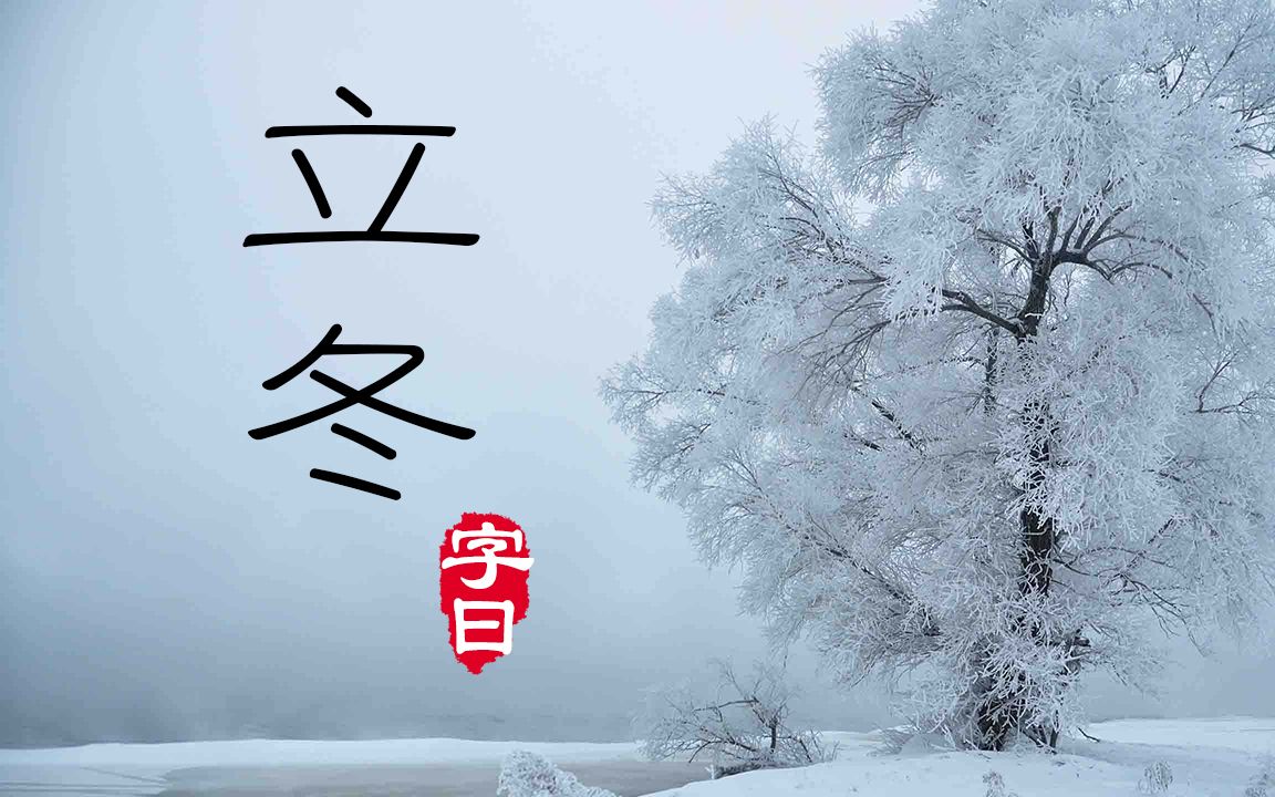 【手写】今日立冬,硬笔行楷写下这9个字