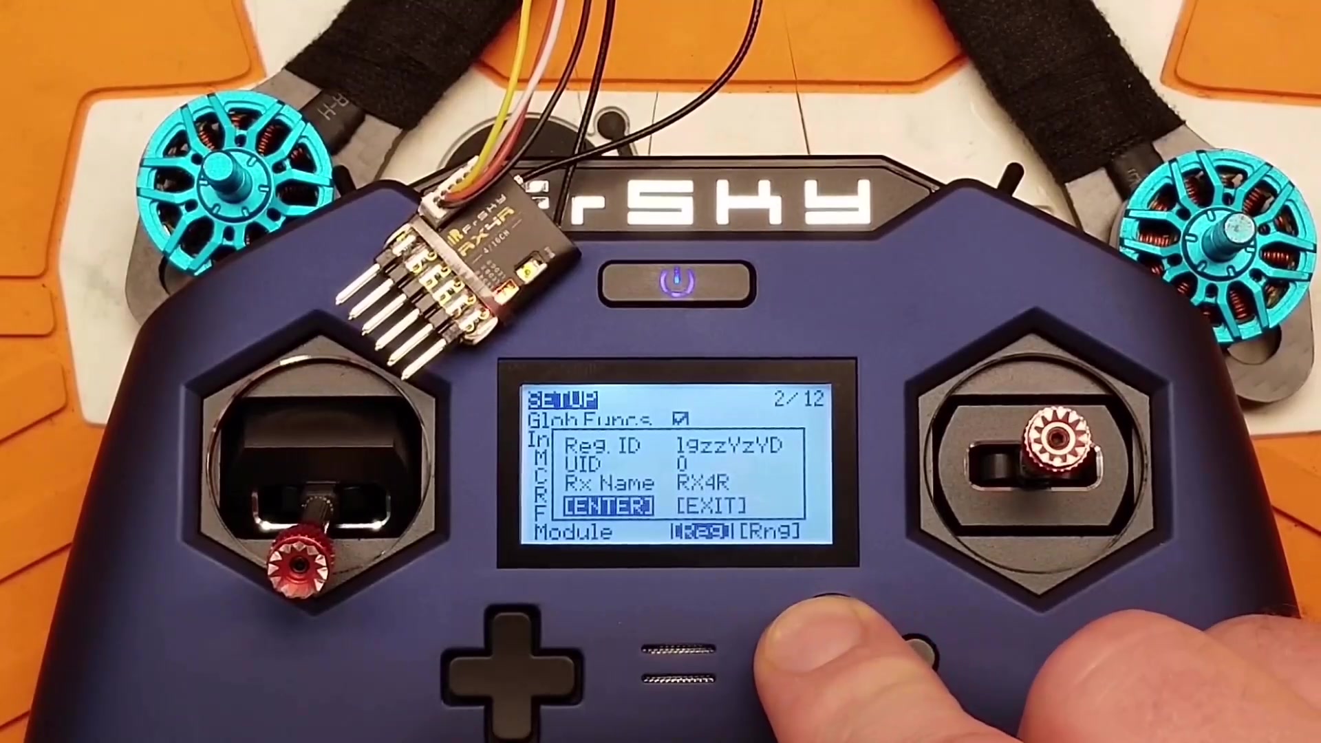 Frsky X-Lite Pro 新摇控开箱及新的对频方式 穿越机 飞行