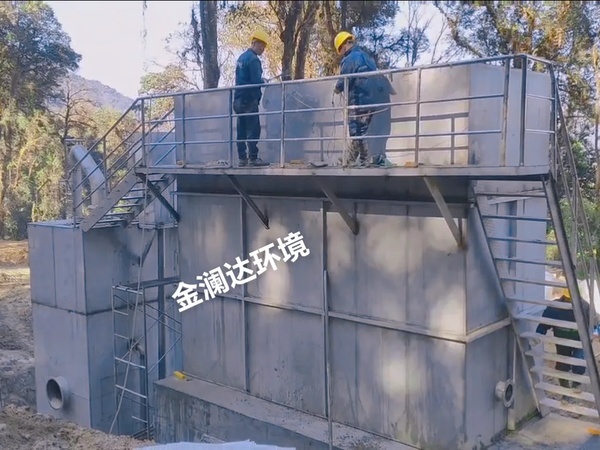 304不锈钢一体化净水设备安装调试!