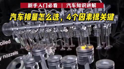 汽车排量怎么选4个因素很关键你知道吗
