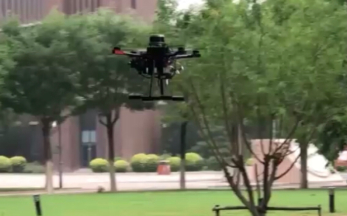 【自制展示】无GPS环境下多旋翼无人机自主规划