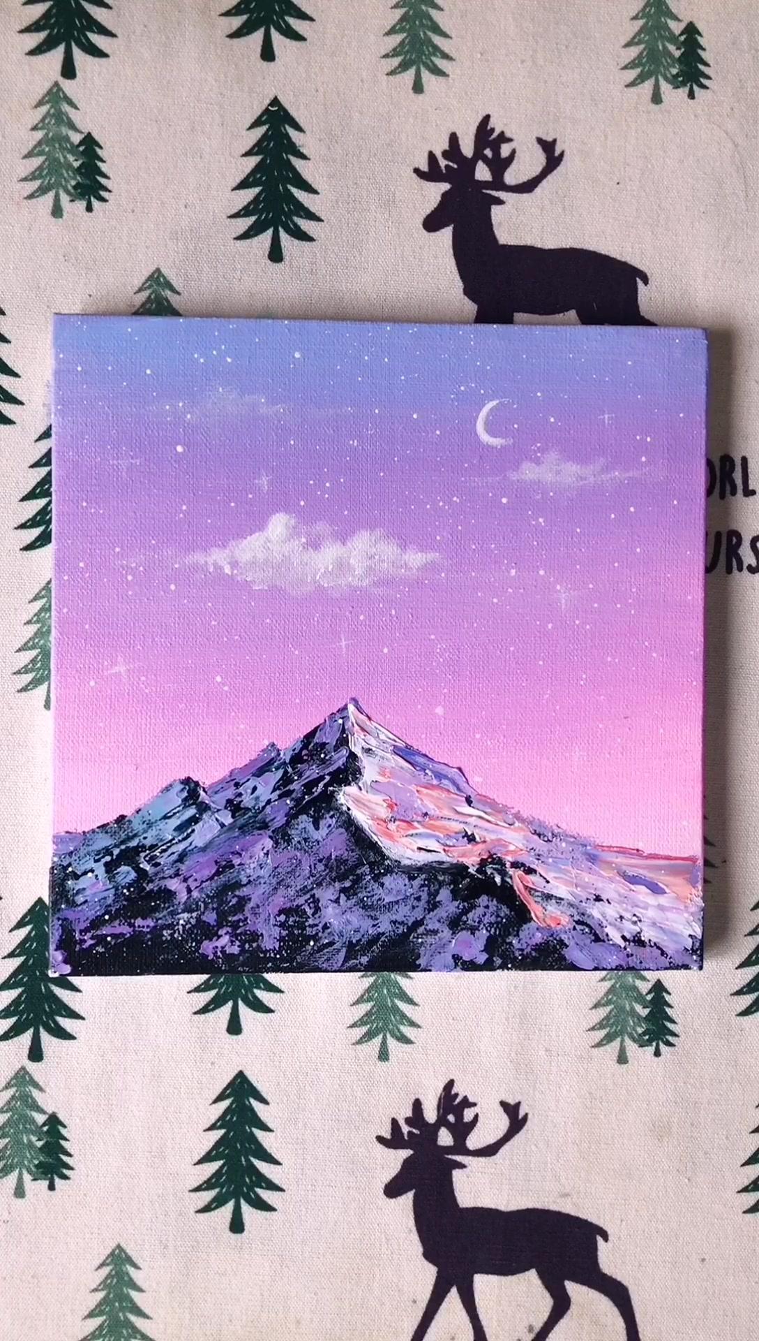 零基础也能学会的丙烯画来了