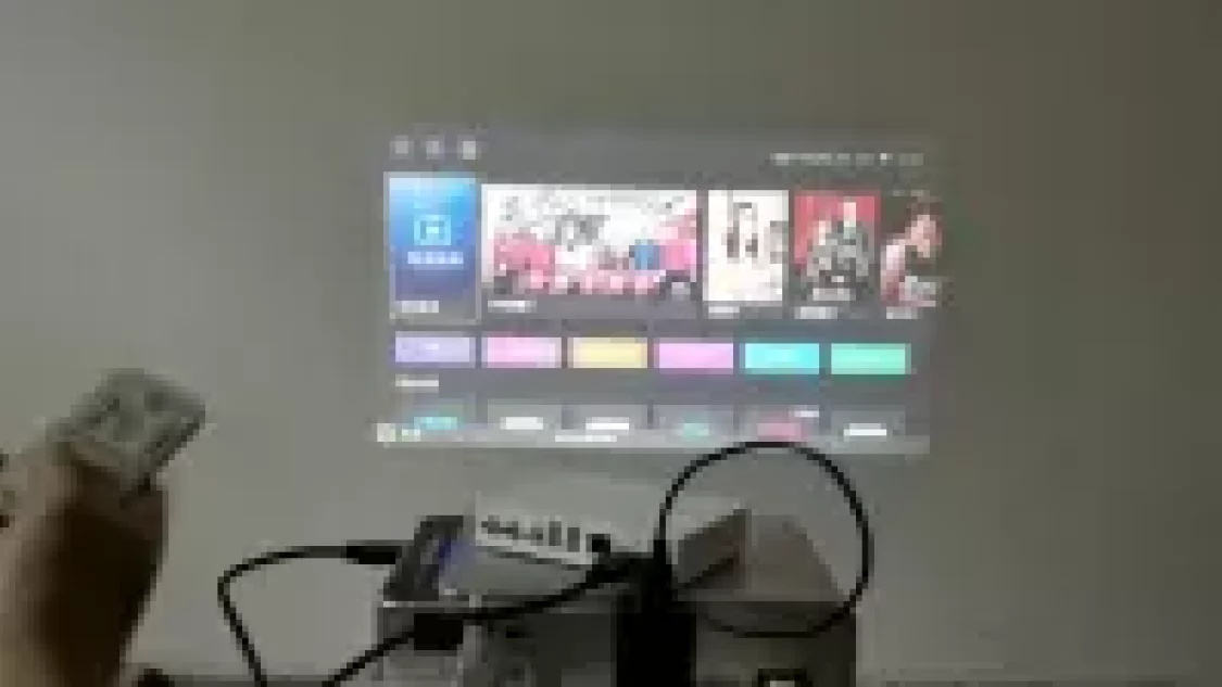 投影仪连接机顶盒教程