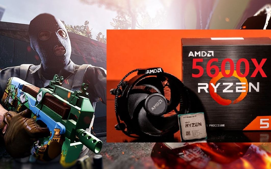 R5 5600X+1060显卡,运行CSGO最高画质1080P帧数表现(没有启动项...