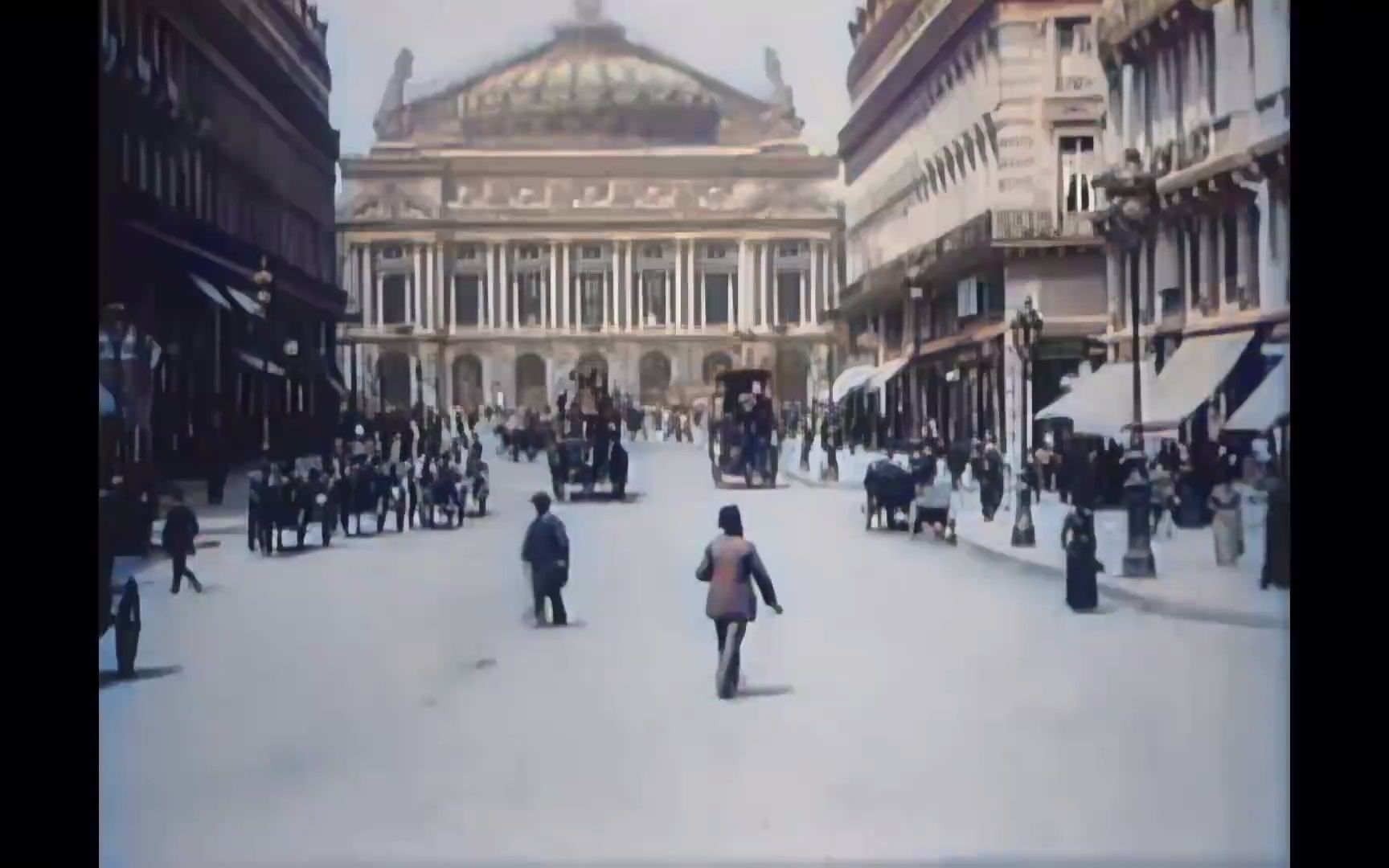 1900年 法国巴黎世博会 [AI修复上色]【历史影像】