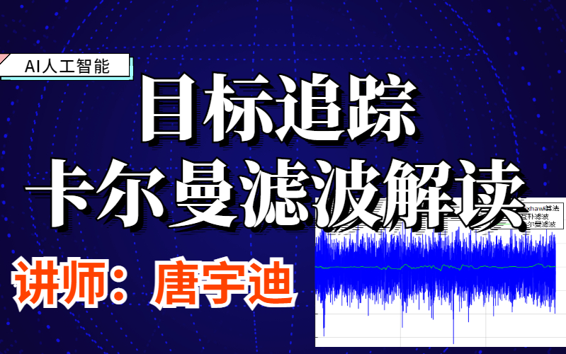 【人工智能应用最广泛的算法之一】卡尔曼滤波算法原理-从放弃到...