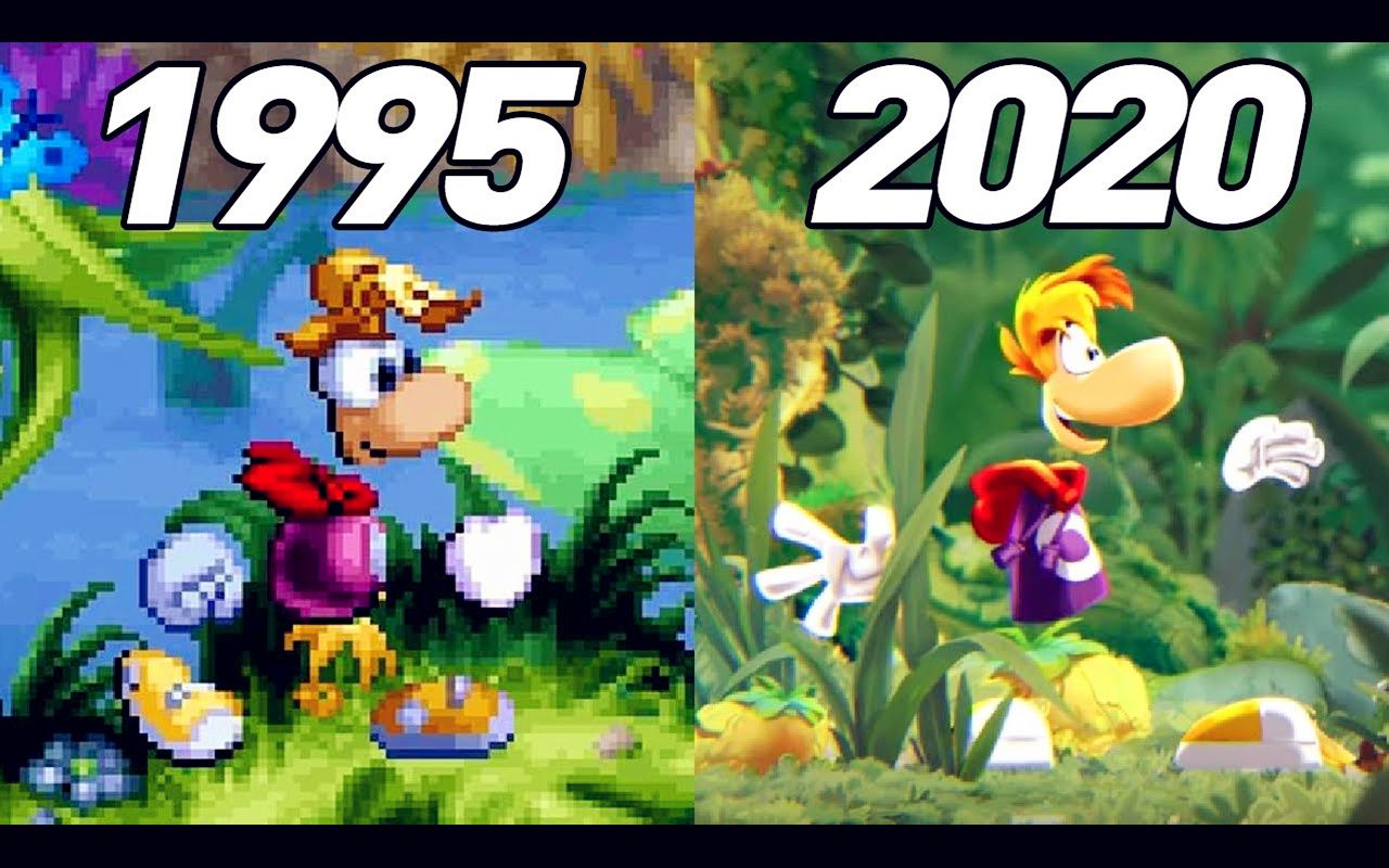 【进化史】雷曼系列进化史 Rayman Games 1995 - 2020
