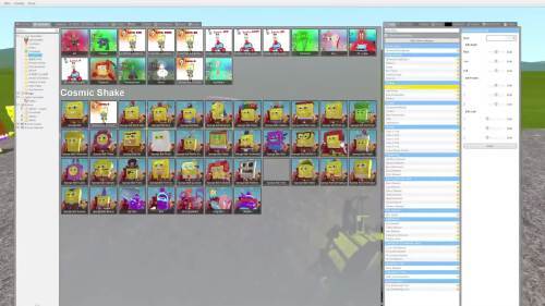 盖瑞模组之海绵宝宝全家福