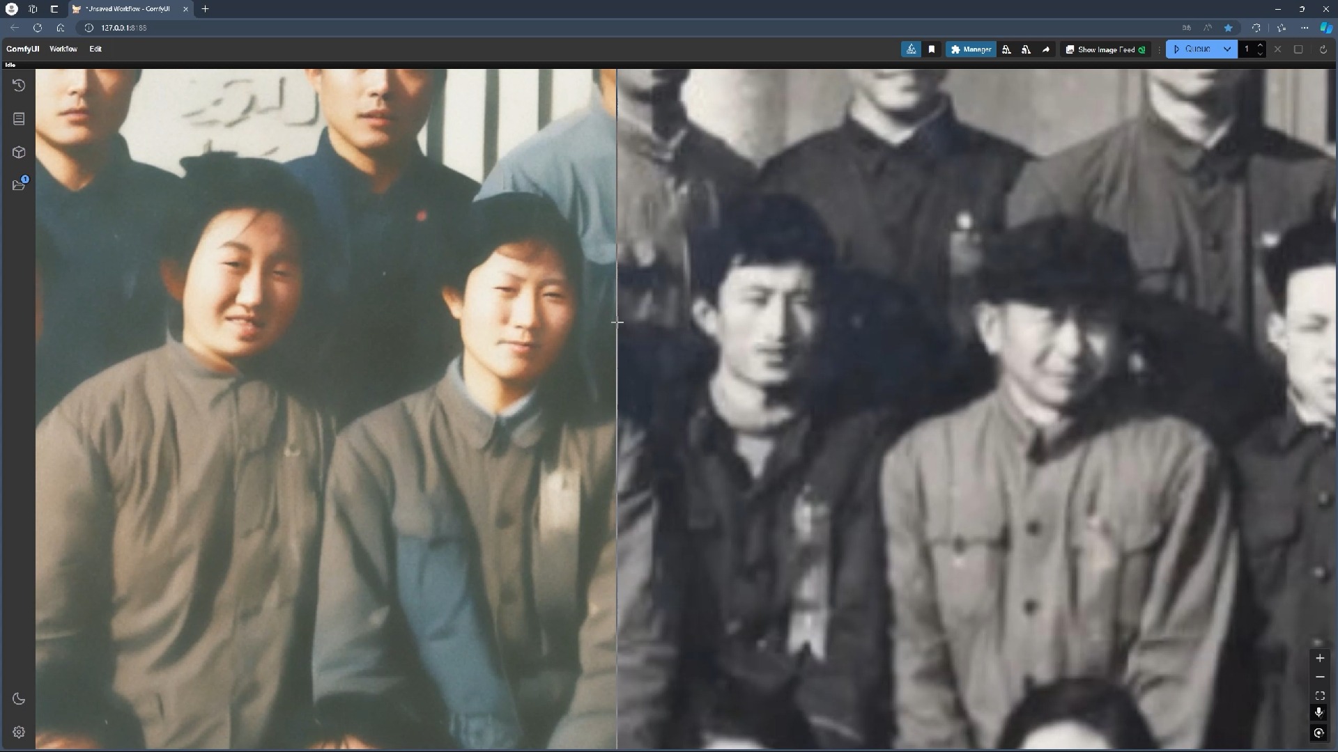 老照片AI修复系列(一)合影