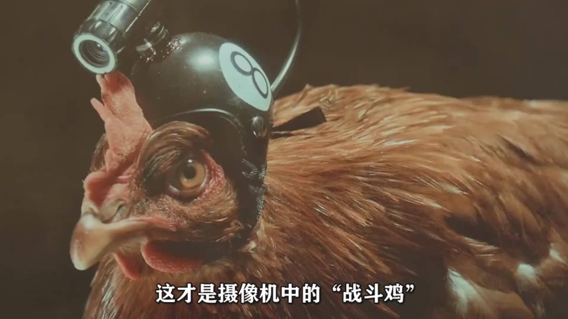 为什么鸡头的稳定性这么强? 任你左旋右转,它都岿然不动! #科普一下 #...