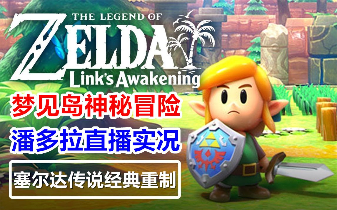 【完结合集】没有塞尔达的梦境传说!NS【塞尔达传说:织梦岛】重制版...