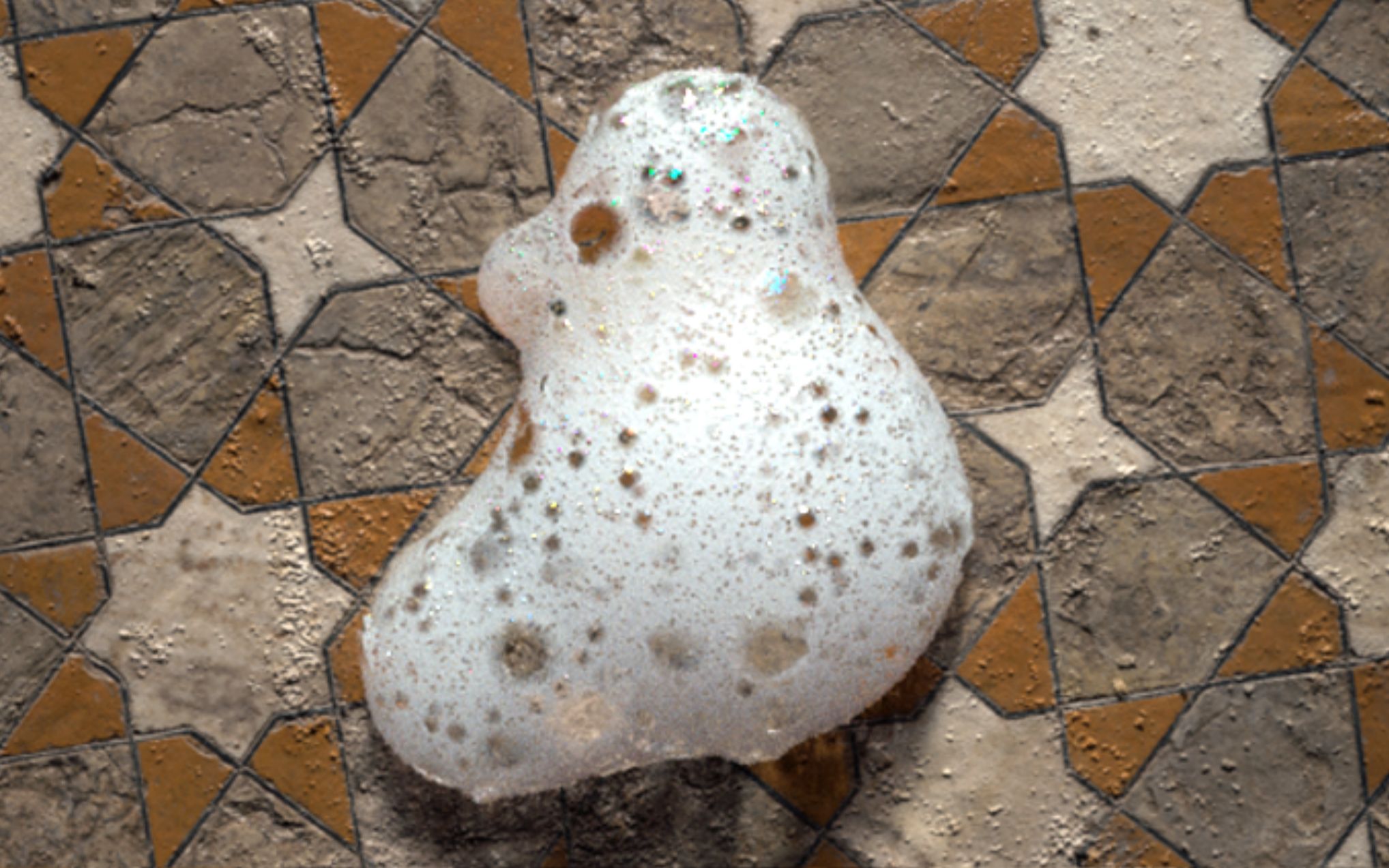 C4D小白高级篇(第三集)试看:OCtane白色泡沫材质刻画