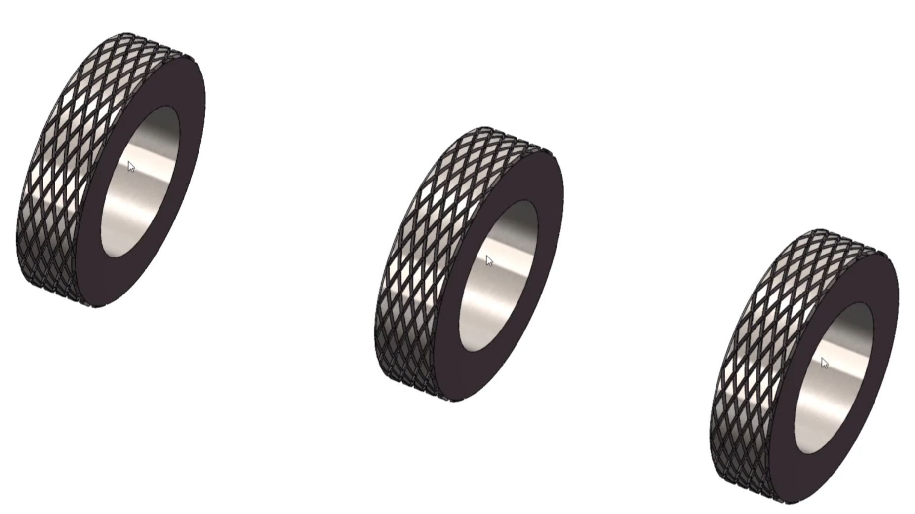 SolidWorks滚花螺旋效果制作教程!三分钟带你学会!