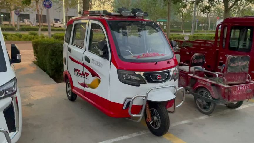 惊喜总在最后#老年代步车 #新国标电动车 #五星金万福 #抖音汽车