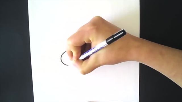 .简笔画:可爱的大眼睛蝙蝠侠