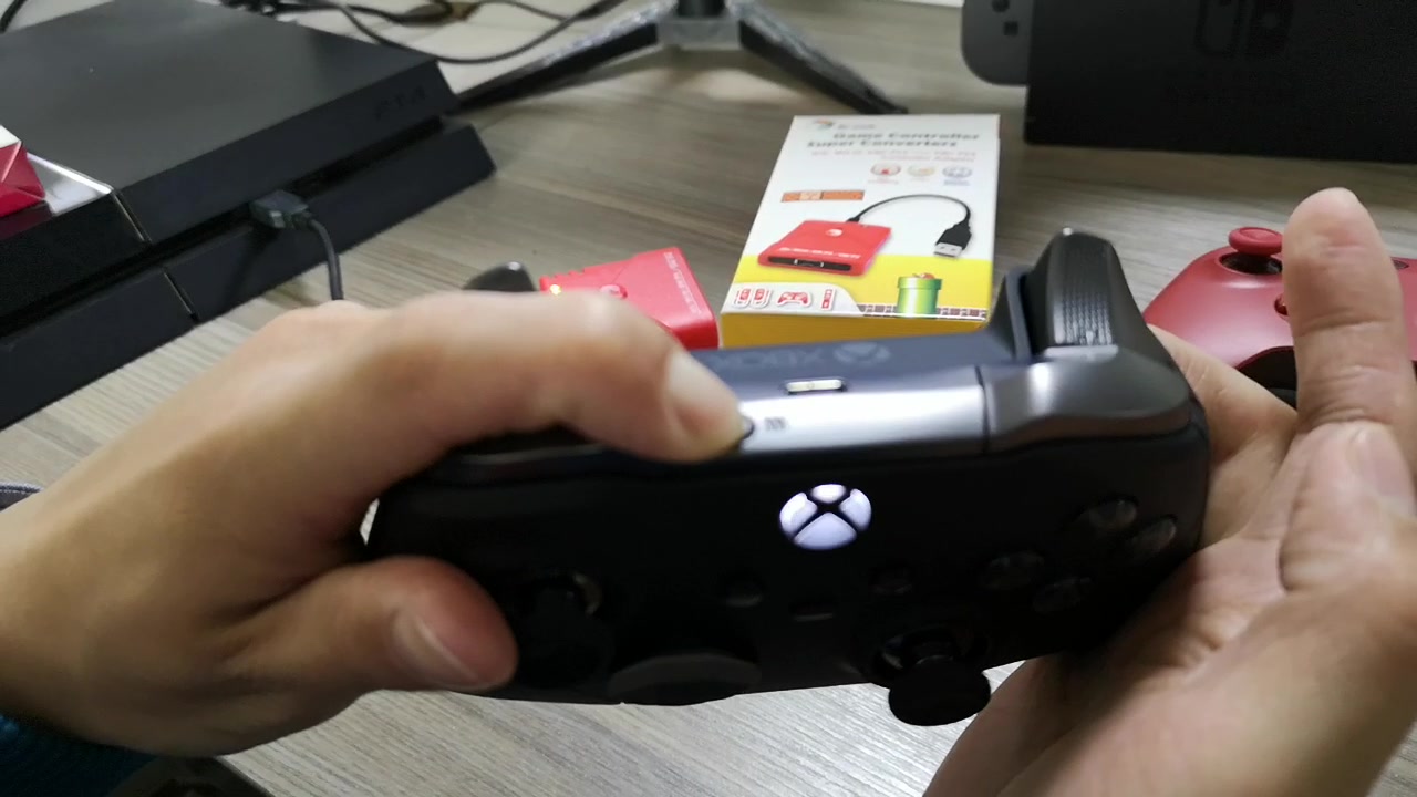 Brook转接器 xboxone二代精英转ns ps4使用方法教程