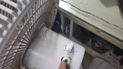 电风扇不转,原来是电机有问题