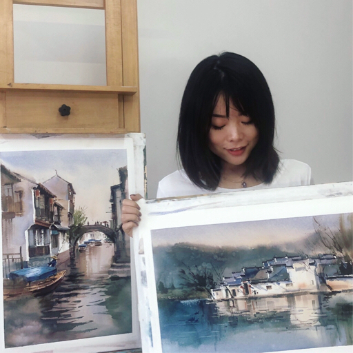 So老师水彩 