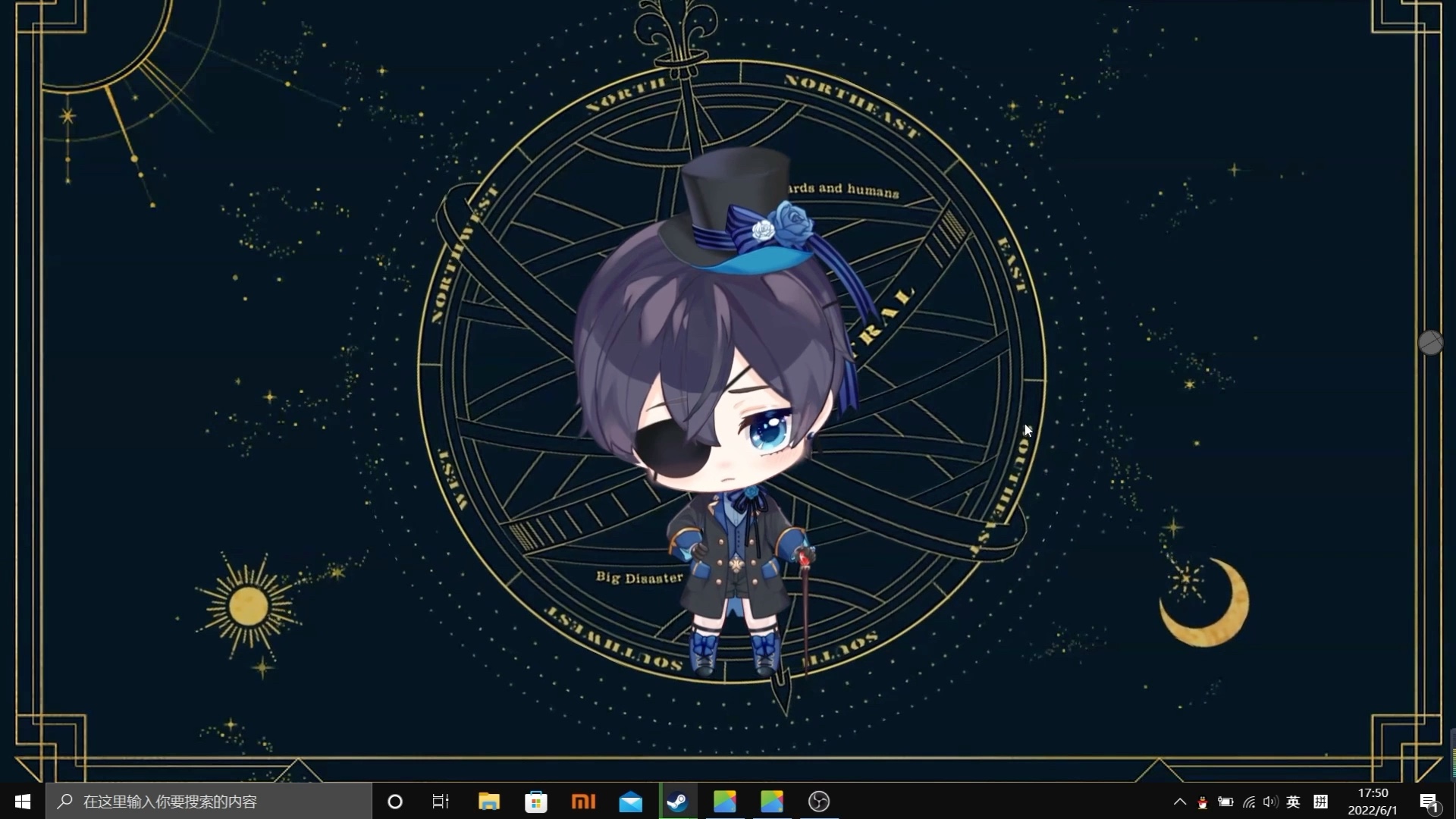 「Live2d桌宠」一个不太可爱的波酱模型,但是免费