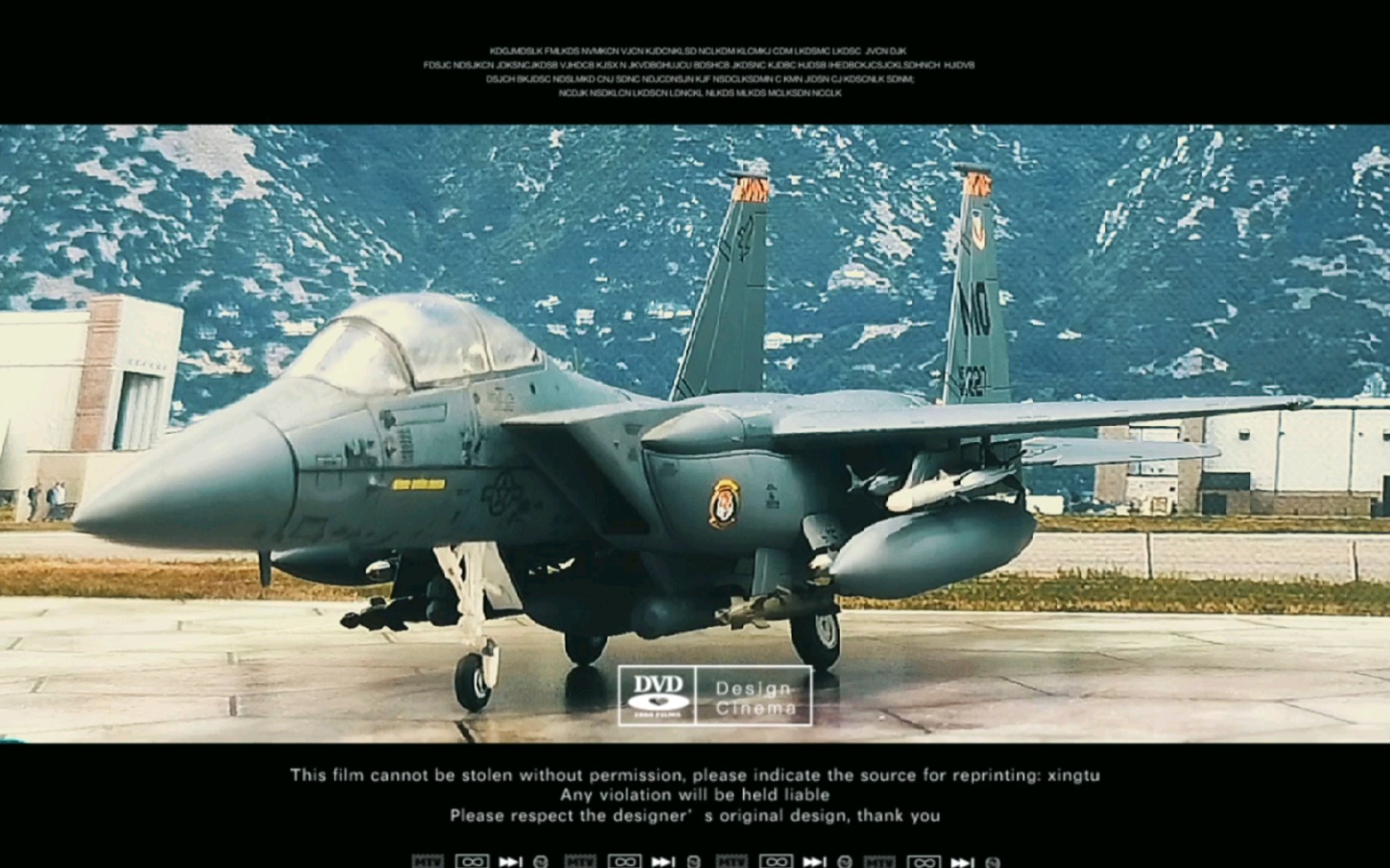 FOV F-15E“攻击鹰”战斗机模型