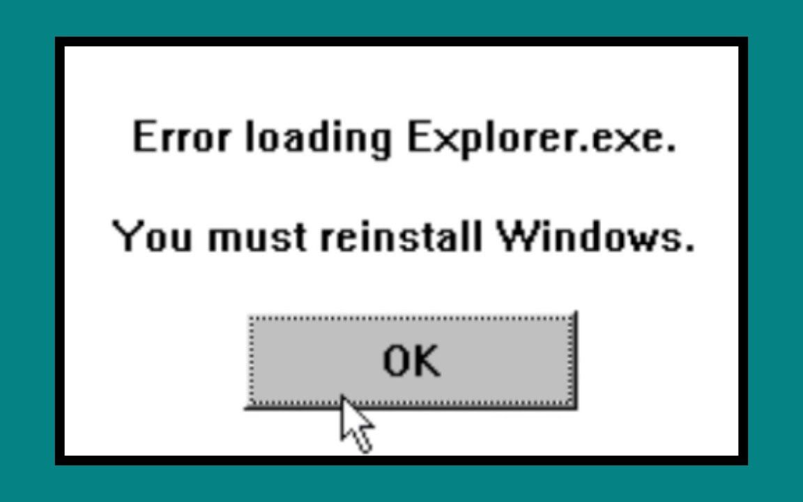 从 Windows 98 中删除资源管理器explorer.exe会发生什么?