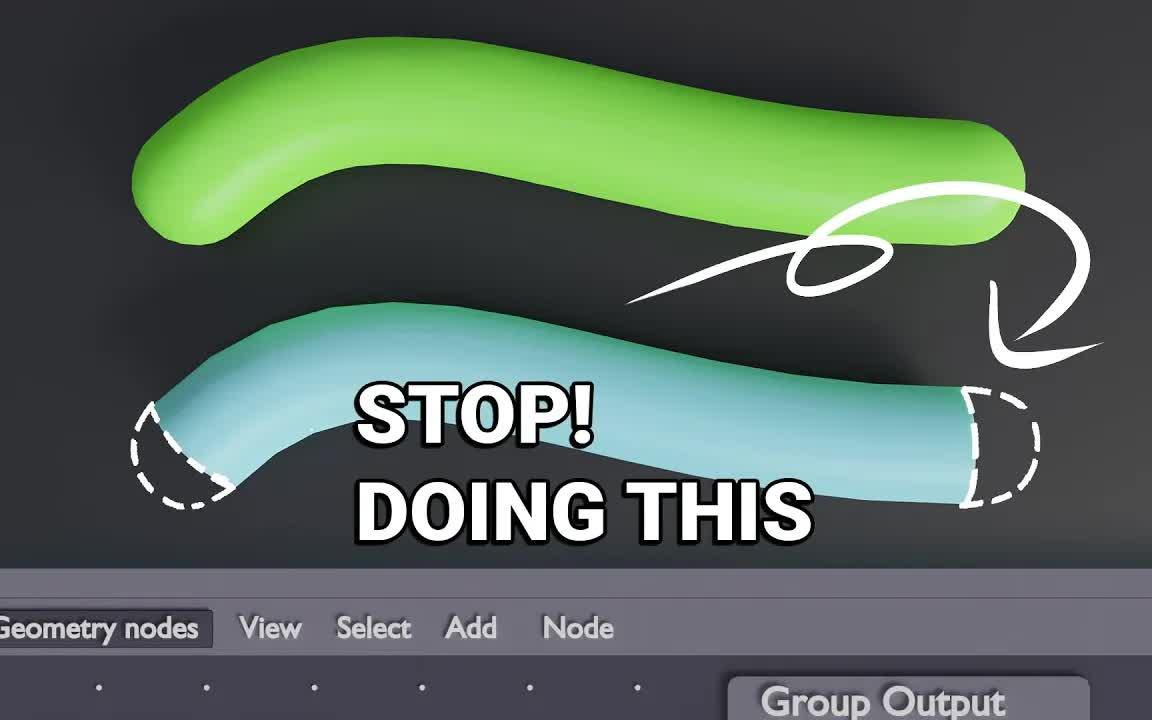 iBlender中文版插件 贝塞尔曲线问题的简单解决方案 Blender教程