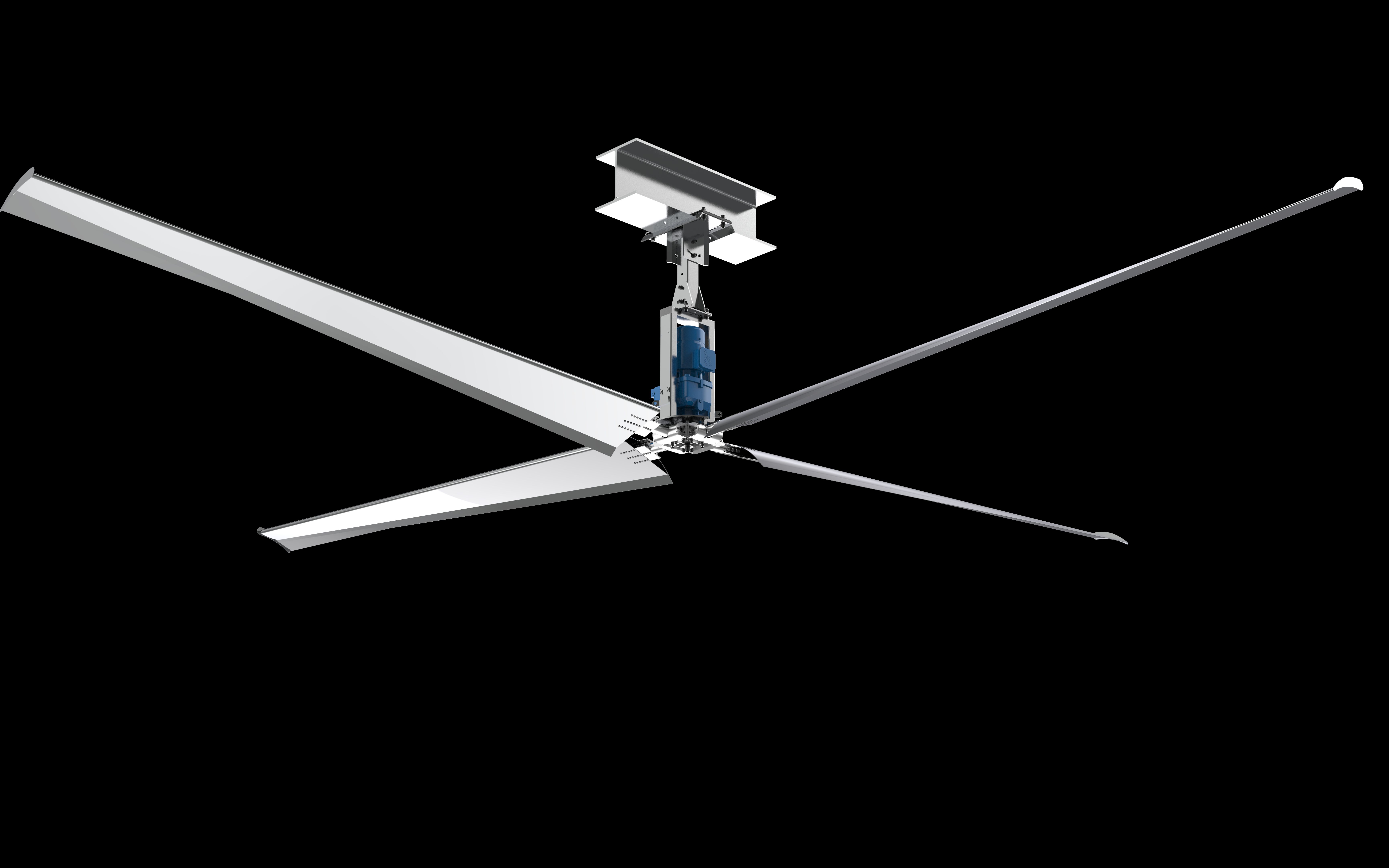 合昌工业大风扇碰撞实验